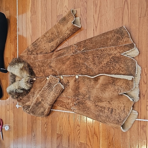 Jackets & Coats | Combo Fur Coat Shaved And Untouched Collar | Poshmark